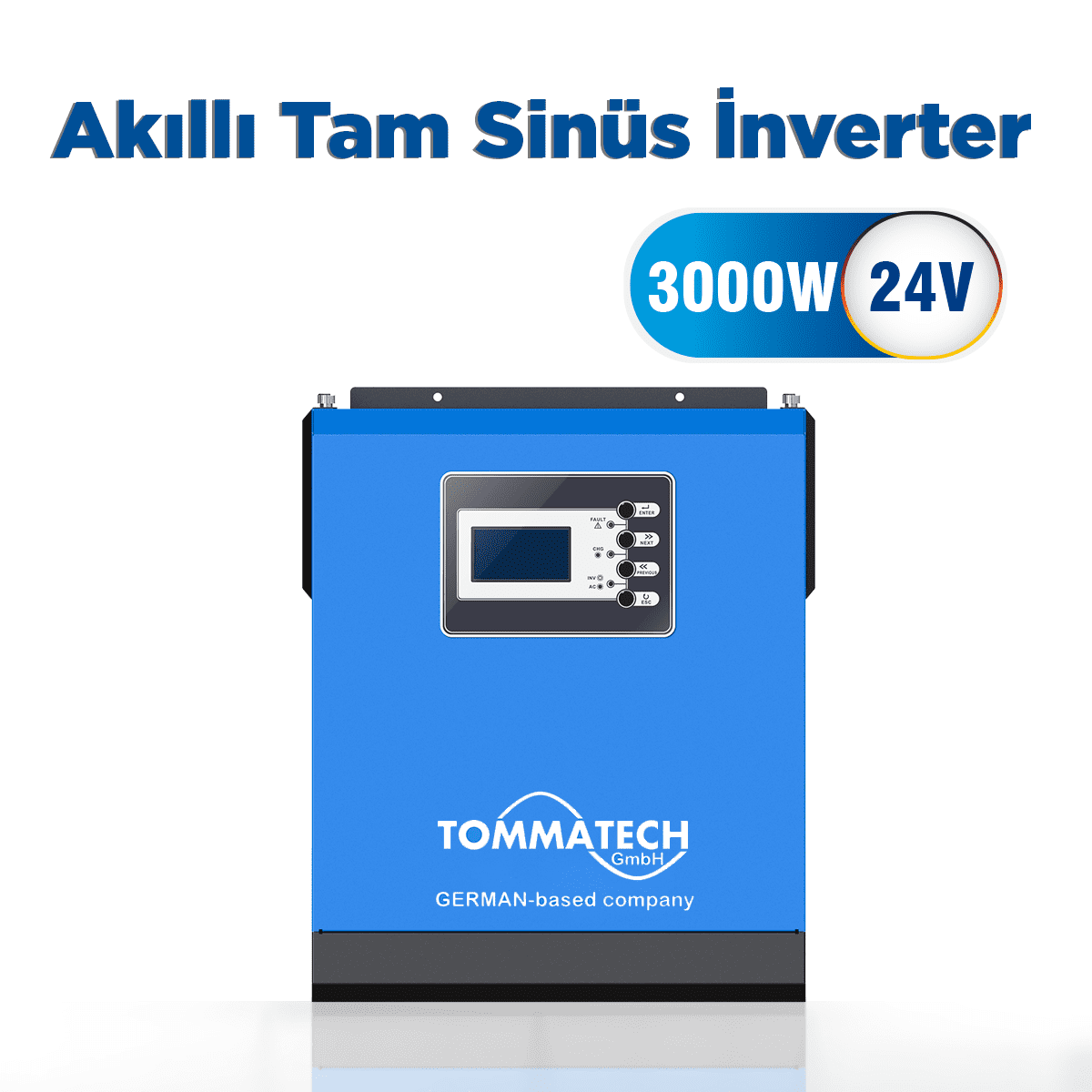 Tommatech New 3K 24V 3000W Akıllı İnverter Tommatech New 3K 24V 3000W Akıllı İnverter